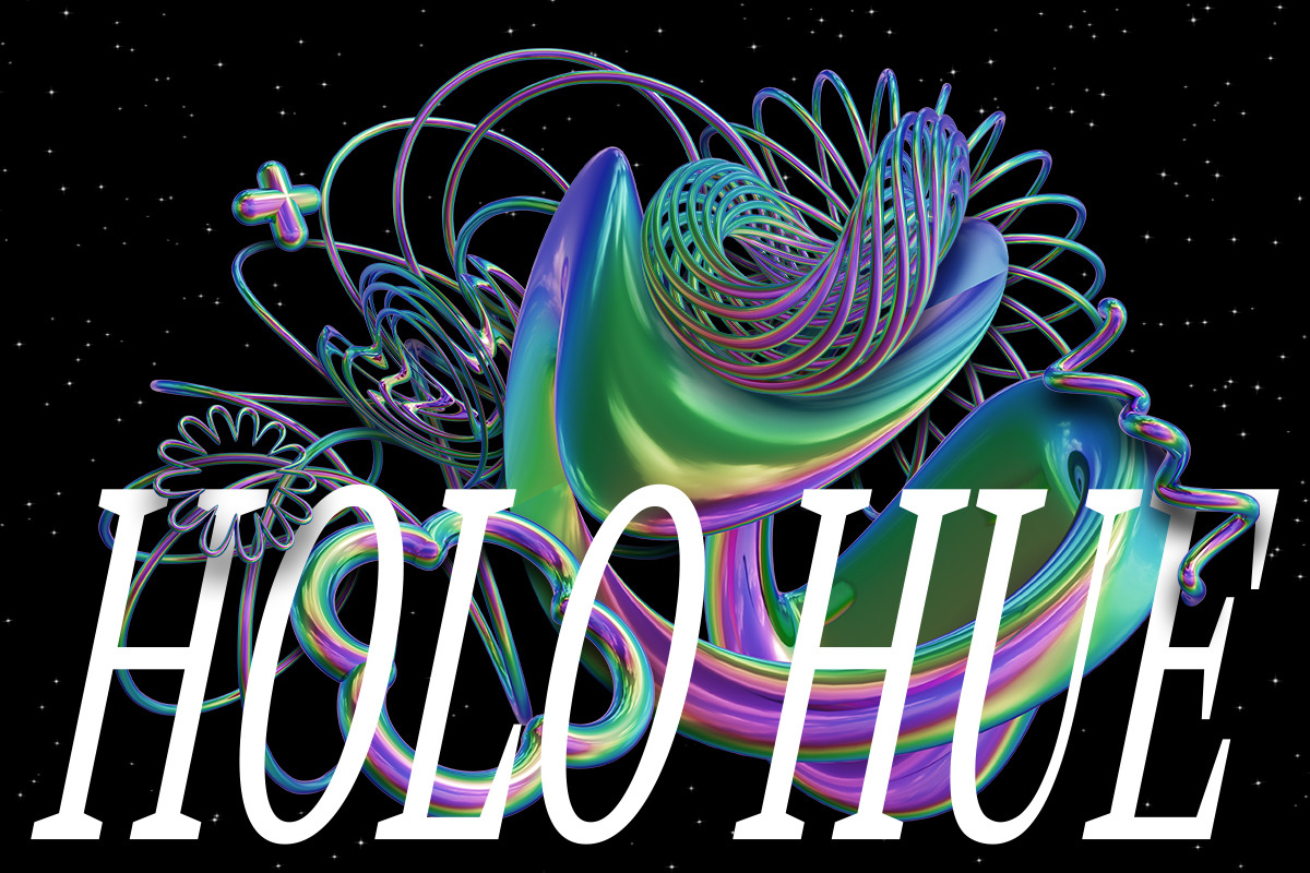 Holo Hue - 3D Objects, a Graphic by saintricchi | Creative Market