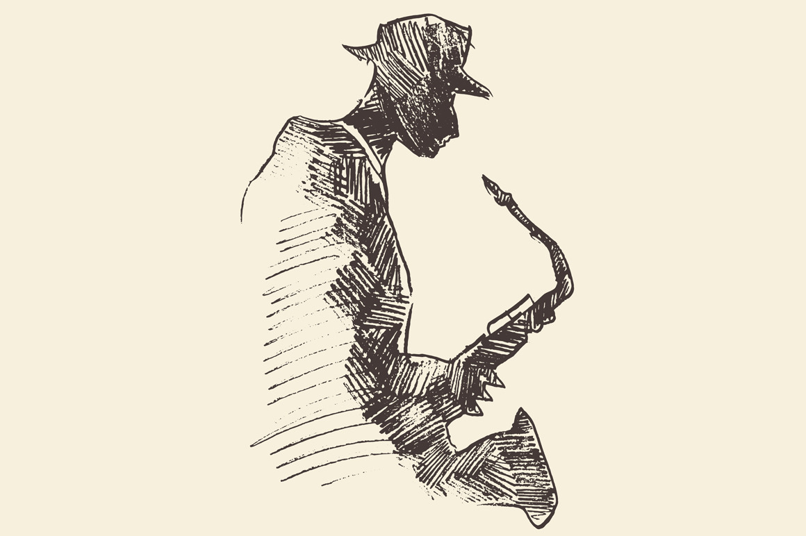 People playing musical instruments, an Illustration by TheMountBirdStudio