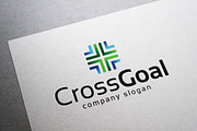 Cross Goal Logo, a Branding & Logo Template by EmilGuseinov