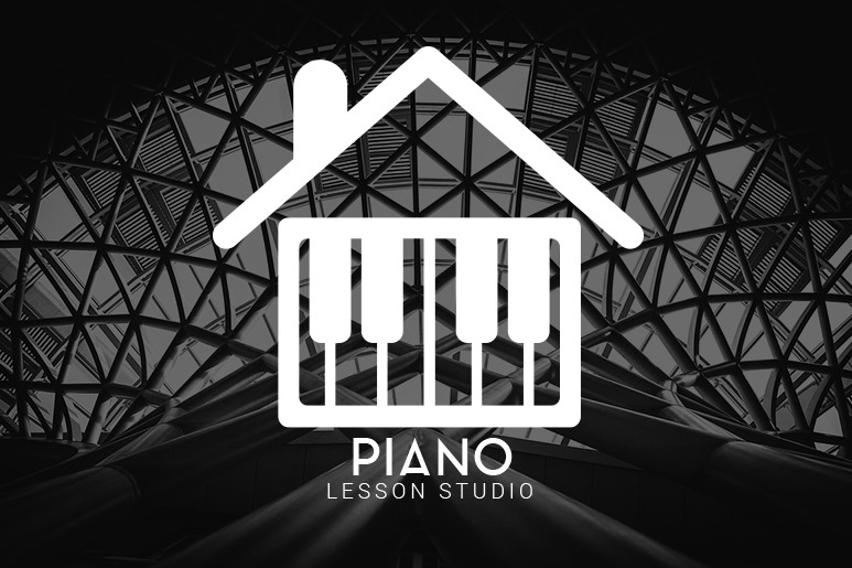 Piano Lesson Studio Logo, a Branding & Logo Template by Magoo Studio