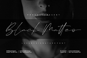 Black Matteo, a Script Font by Integritype Studio | Creative Market