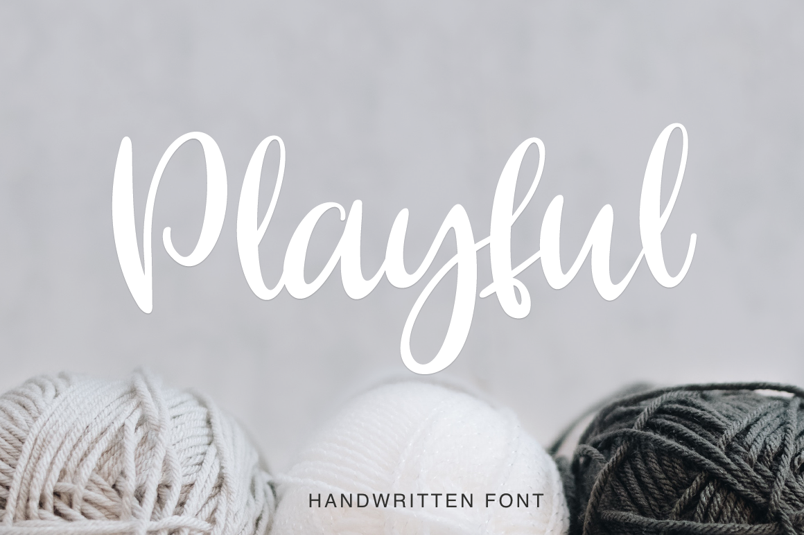 Playful, a Script Font by Larin Type Co.