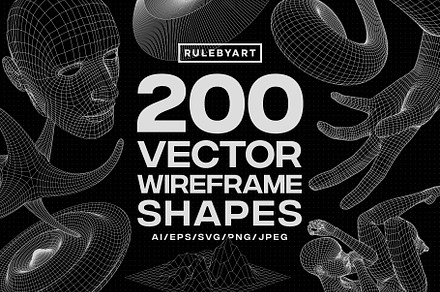 100+ Vector Shapes Vol. 2 | Creative Market