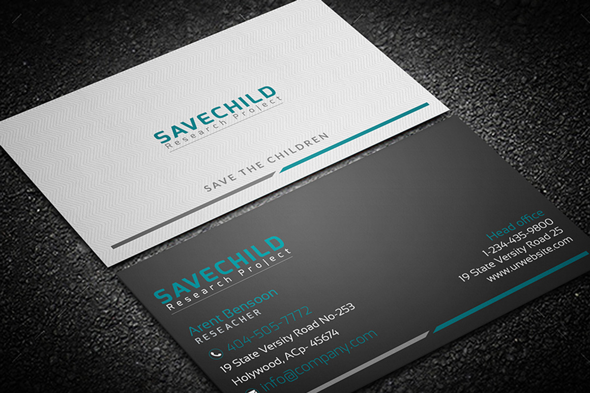 Eya Business Card, a Business Card Template by DesignGhar