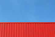 MINIMALIST RED BUILDING, an Architecture Photo by The Pixels Factory