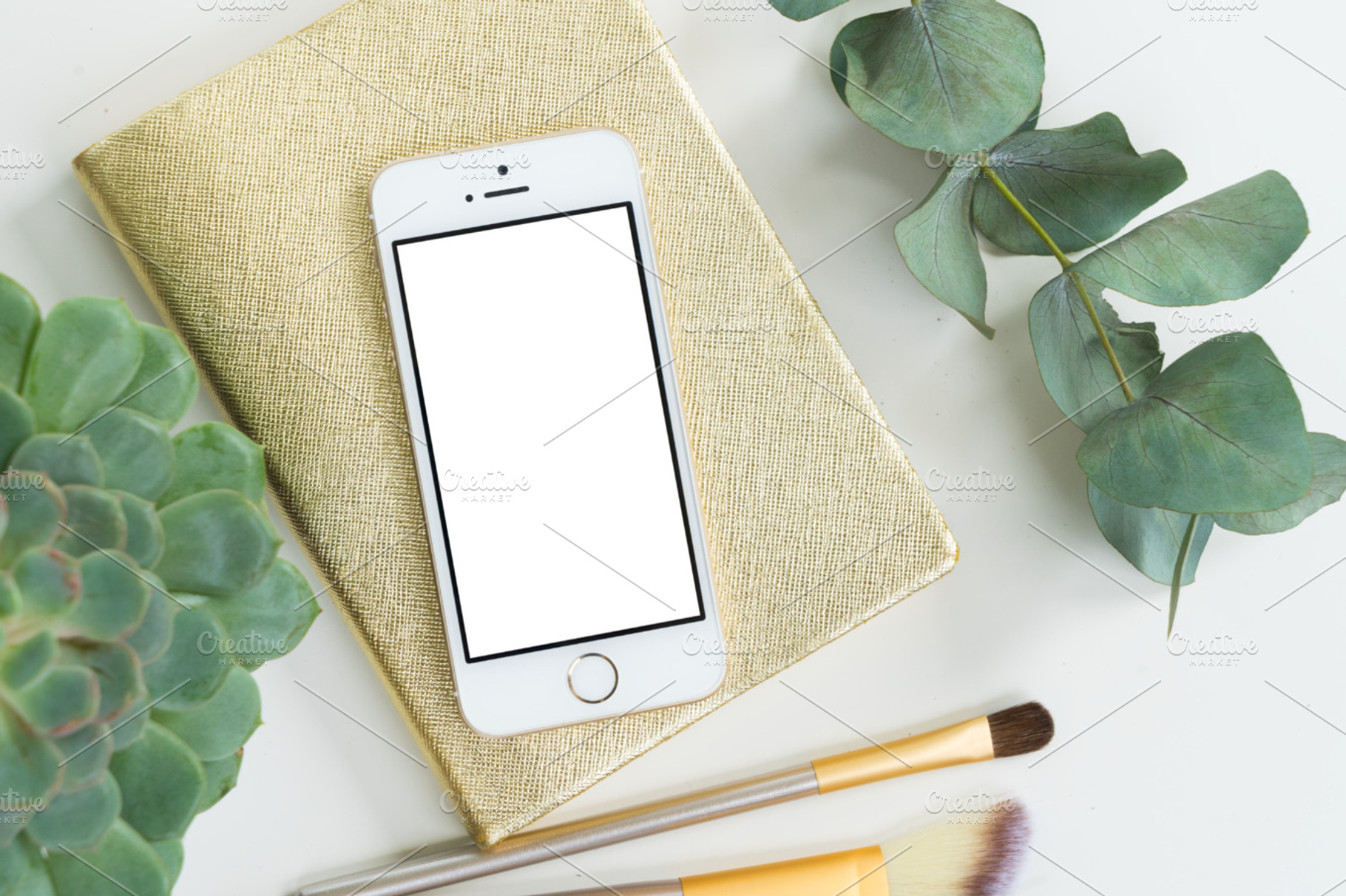 Styled scene with iphone 5 se, a Business Photo by Neirfy | Creative Market