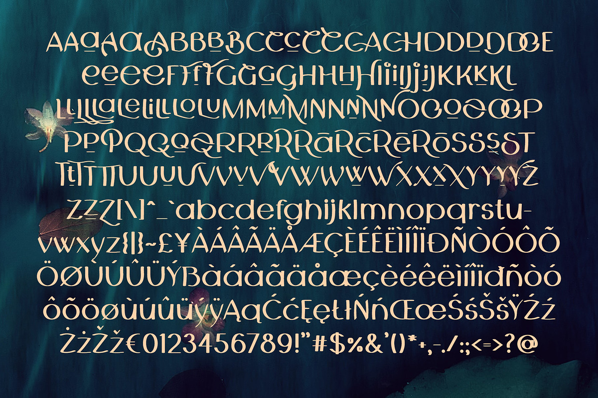 Fantasya Hand Drawn Font, a Font by Graphicdome