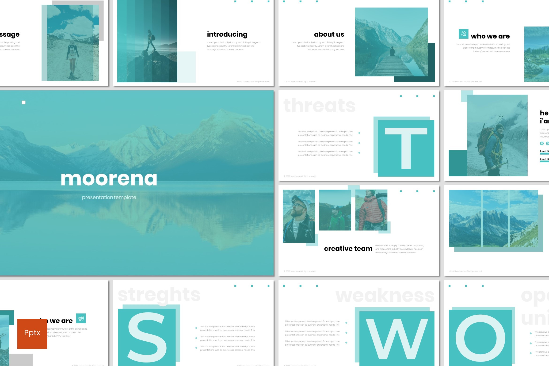 Moorena - Powerpoint Template, a Presentation Template by inspirasign