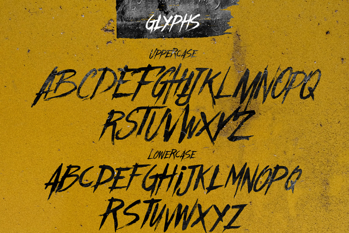 Ruction Typeface, a Font by Aarley Kaiven