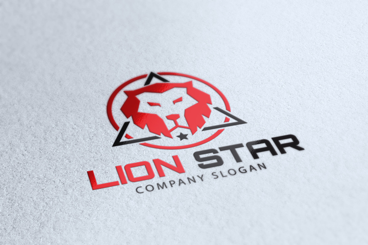 Lion Star Logo, a Branding & Logo Template by Vectorwins Premium Shop