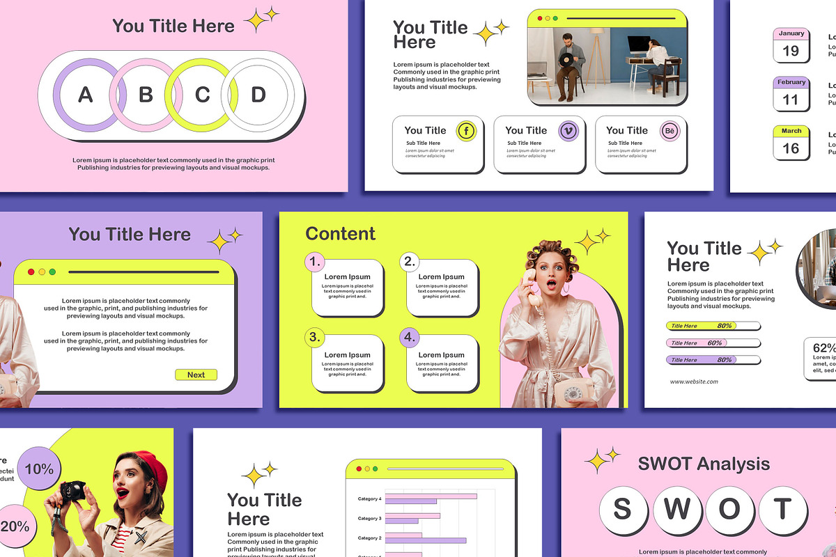 Cute Powerpoint Template, a Presentation Template by SKY CREATION