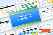 Data Table Infographic Powerpoint, a Presentation Template by rgbryand