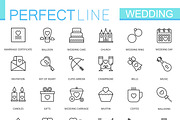 180 Perfect Line concept icons, an Outline Icon by Lemberg Vector
