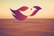 Manuk Corporation Logo, a Branding & Logo Template by Magoo Studio