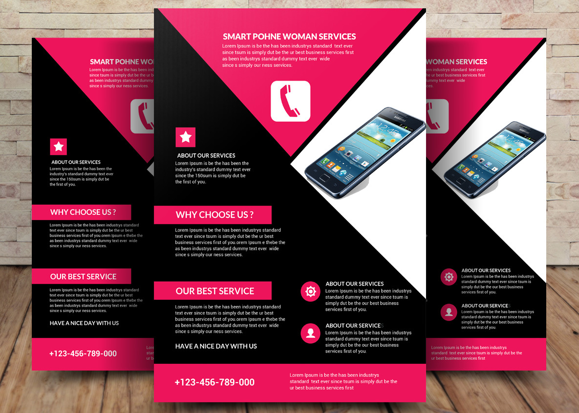 APP FLYER, a Flyer Template by graphicforest