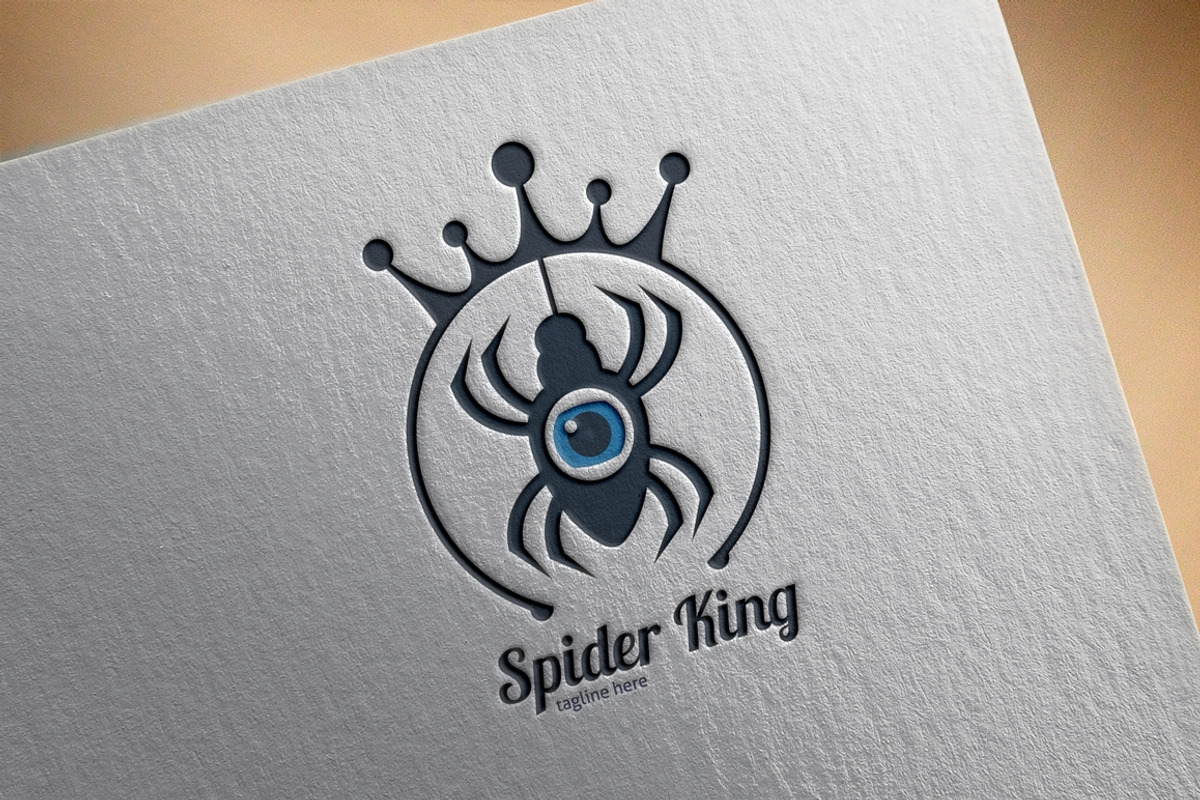 Spider King Logo, a Branding & Logo Template by Design_Planet