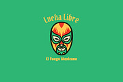 Lucha Libre Logo Template, a Branding & Logo Template by Kreasi Malam ...
