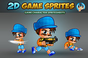 2D Game Character Sprites, an Illustration by DionArtworks | Creative ...