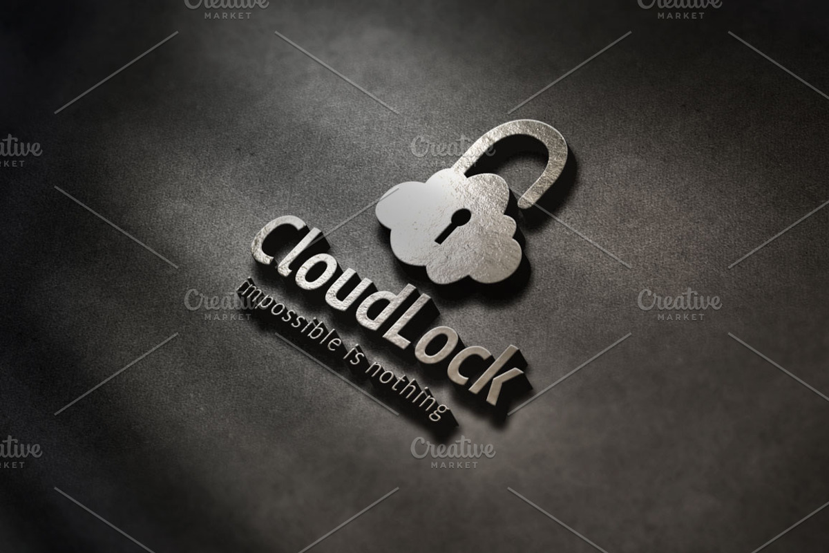 Cloud Lock Logo, a Branding & Logo Template by ArtFusion