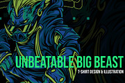 Unbeatable Beast Mutant Illustration | Animal Illustrations ~ Creative ...