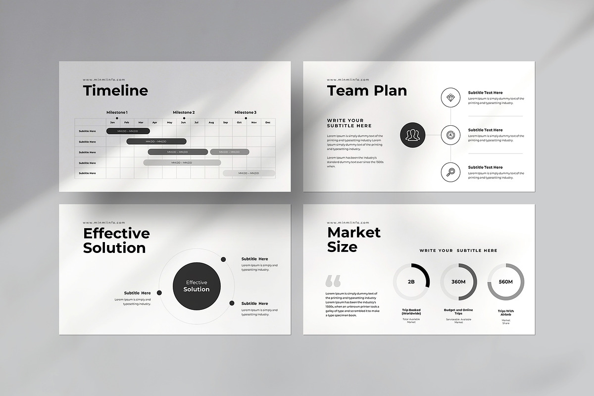 Simple Presentation Template, a Presentation Template by CreativeSlides