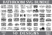 Bathroom SVG Bundle