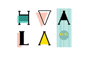 Hvala Family, a Symbol Font by Etewut