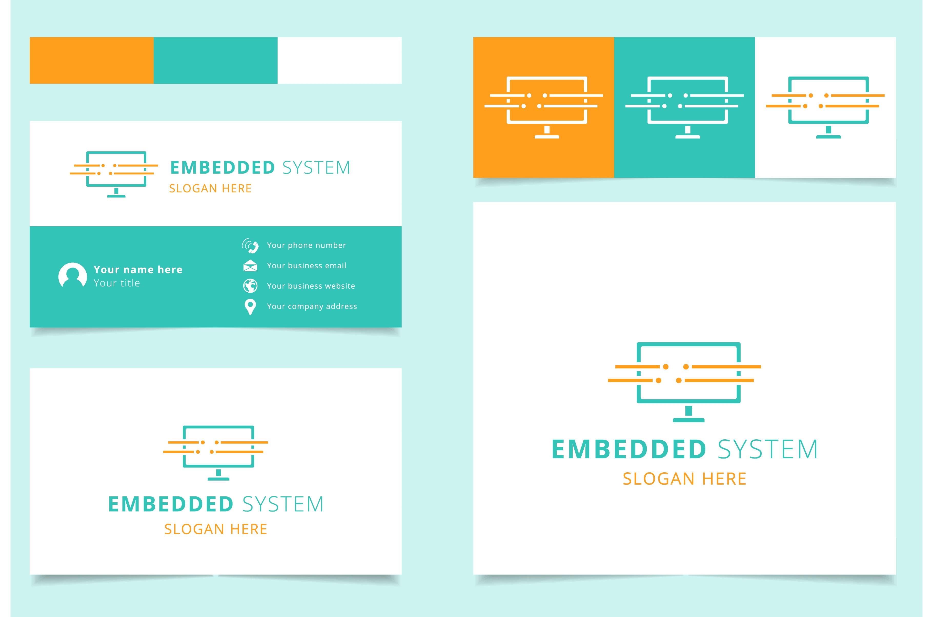 Embedded system logo concept, a Technology Illustration by Aimagenarium ...