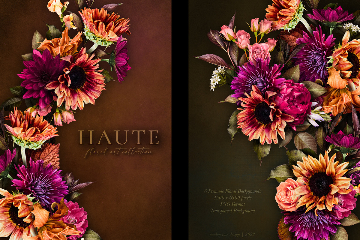 Haute Floral Art Collection, an Object Graphic by Eclectic Anthology