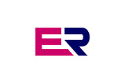 ER logo design, a Branding & Logo Template by xcoolee