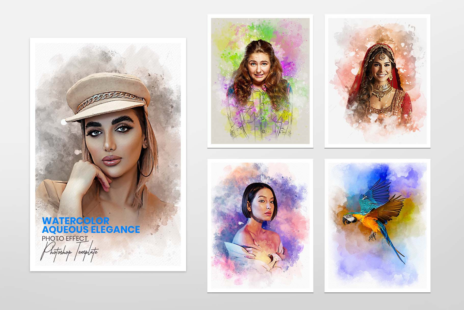 Watercolor Aqueous Elegance