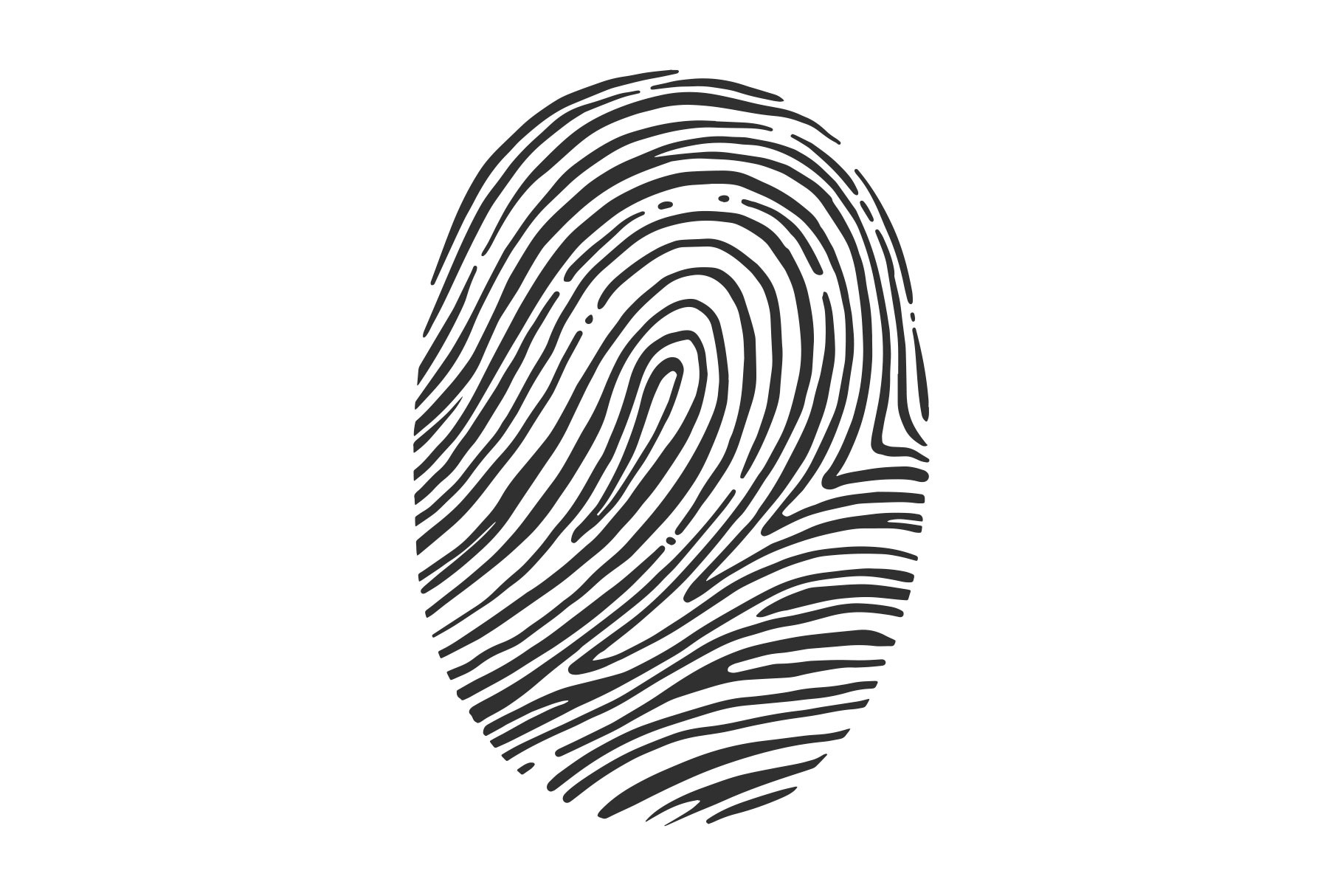 fingerprint sketch vector | Object Illustrations ~ Creative Market