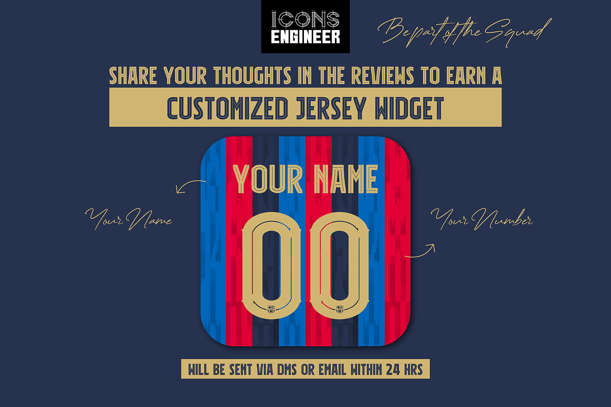 Barcelona Icon Pack | Home Kit, an Icon by IconsEngineer