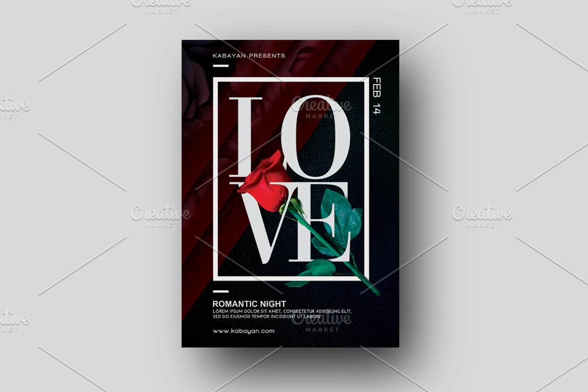 Love Flyer, a Flyer Template by AyumaDesign