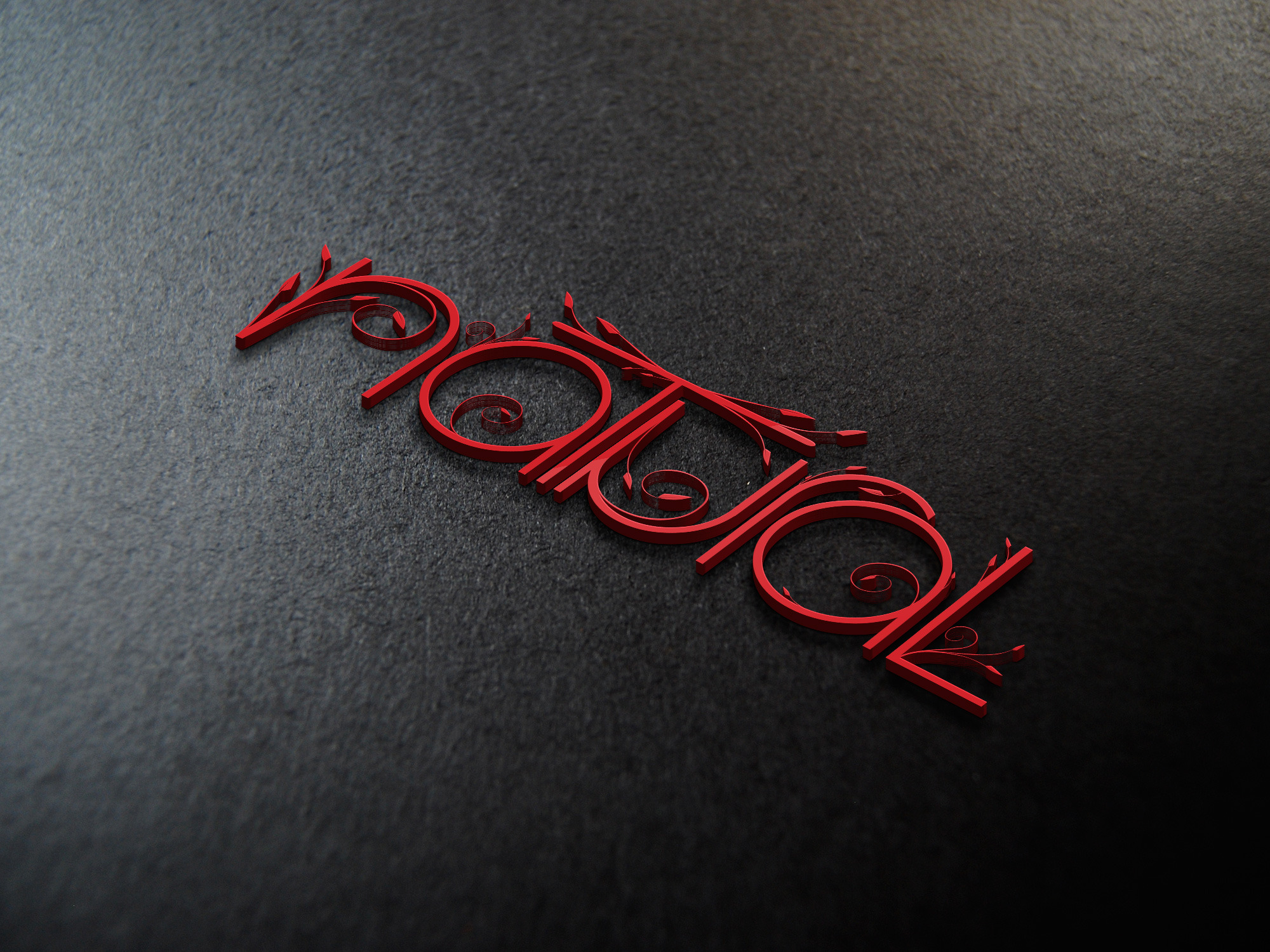 natural text logo vector, a Branding & Logo Template by Star Graphic Design