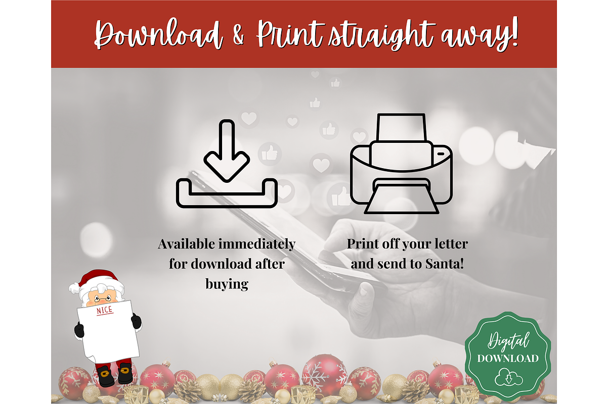Santa Letter Bundle | Christmas
