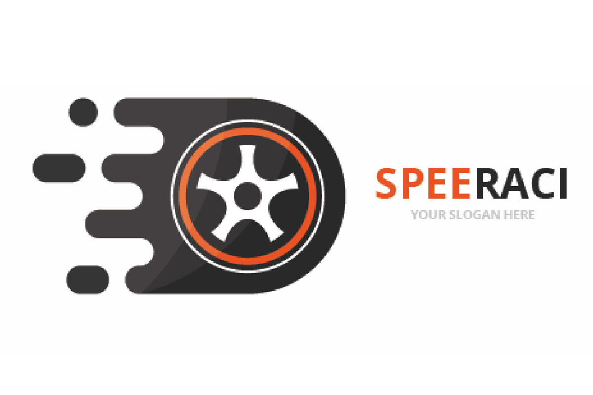 Vector fast wheel logo combination., a Branding & Logo Template by ...