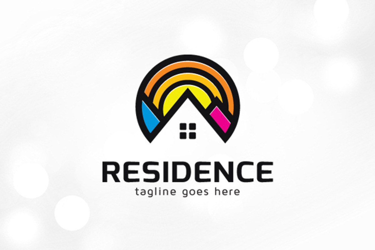 Residence/ Real Estate/ House Logo, a Branding & Logo Template by ...