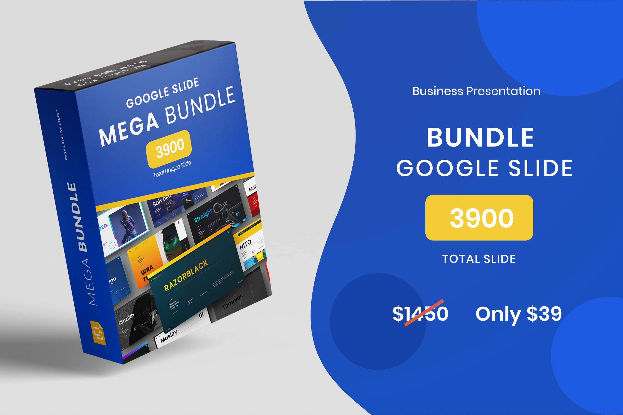 Google Slide Mega Bundle - Vol.2, a Presentation Template by Dens ...
