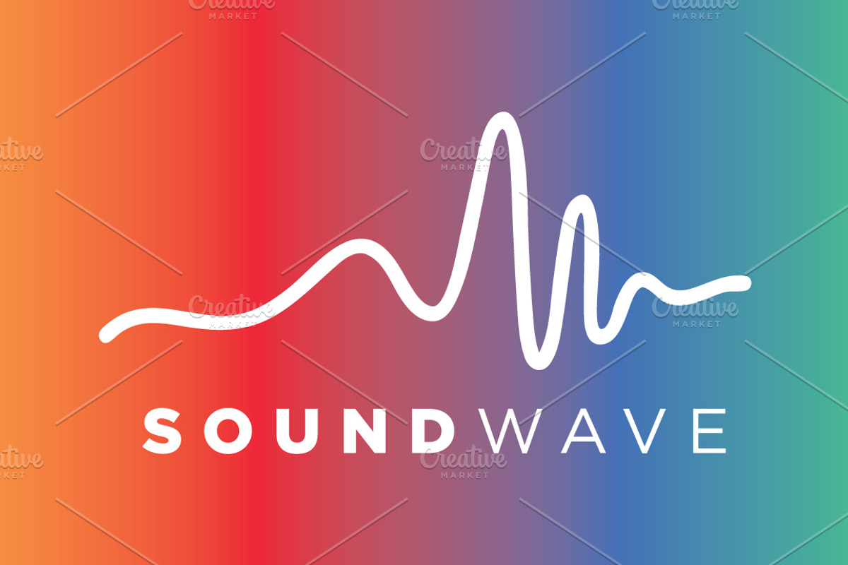 Creative Audio Wave Symbol, a Branding & Logo Template by Toko Pak Sabar