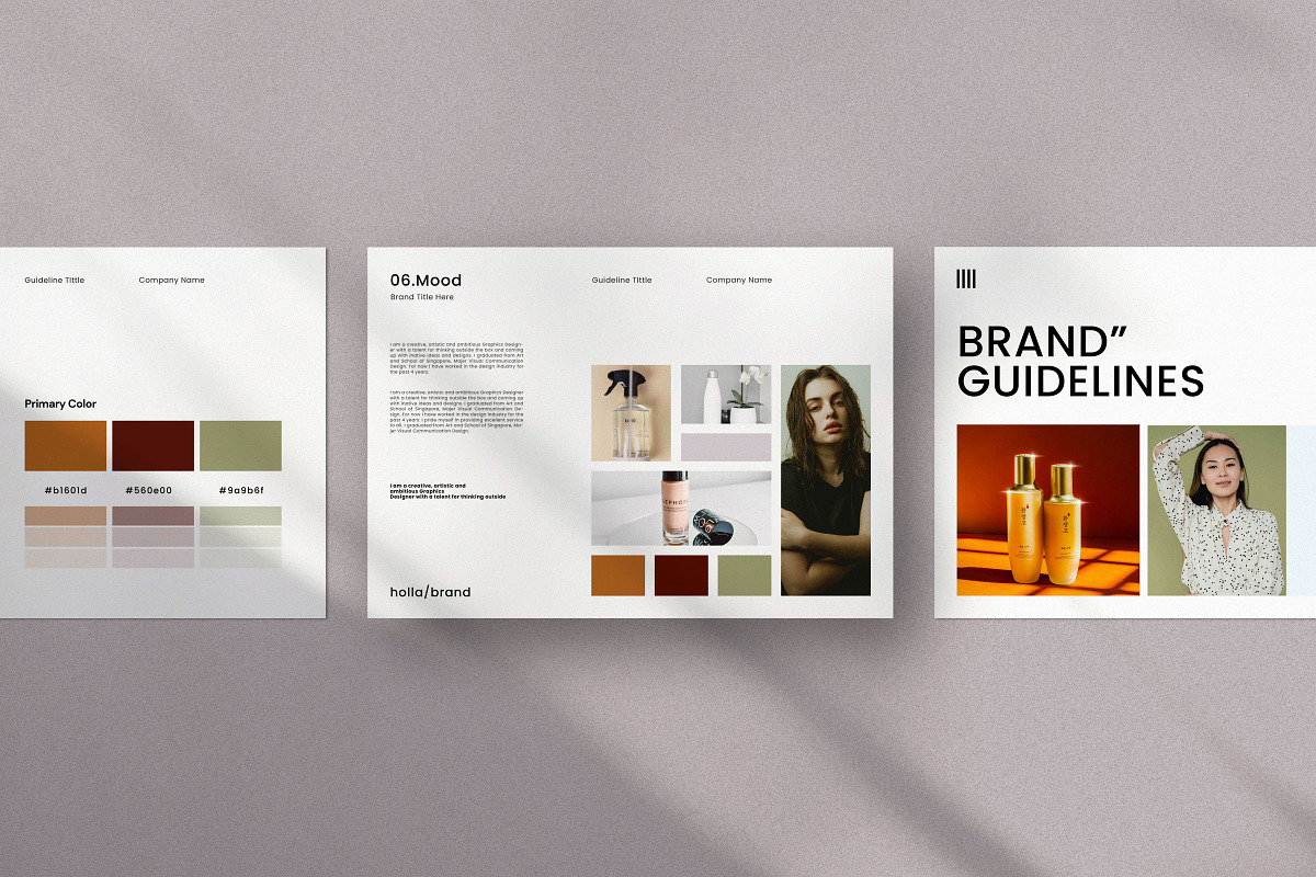 Brand Identity Guidelines Template, a Brochure Template by Studio ...
