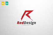 RedDesign Logo, a Branding & Logo Template by Schneider Design Store