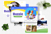 Buzzie - Kids World Keynote, a Presentation Template by Dhabee