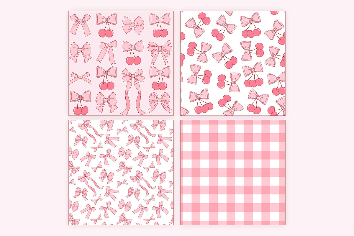 Preppy Coquette Bows Collection