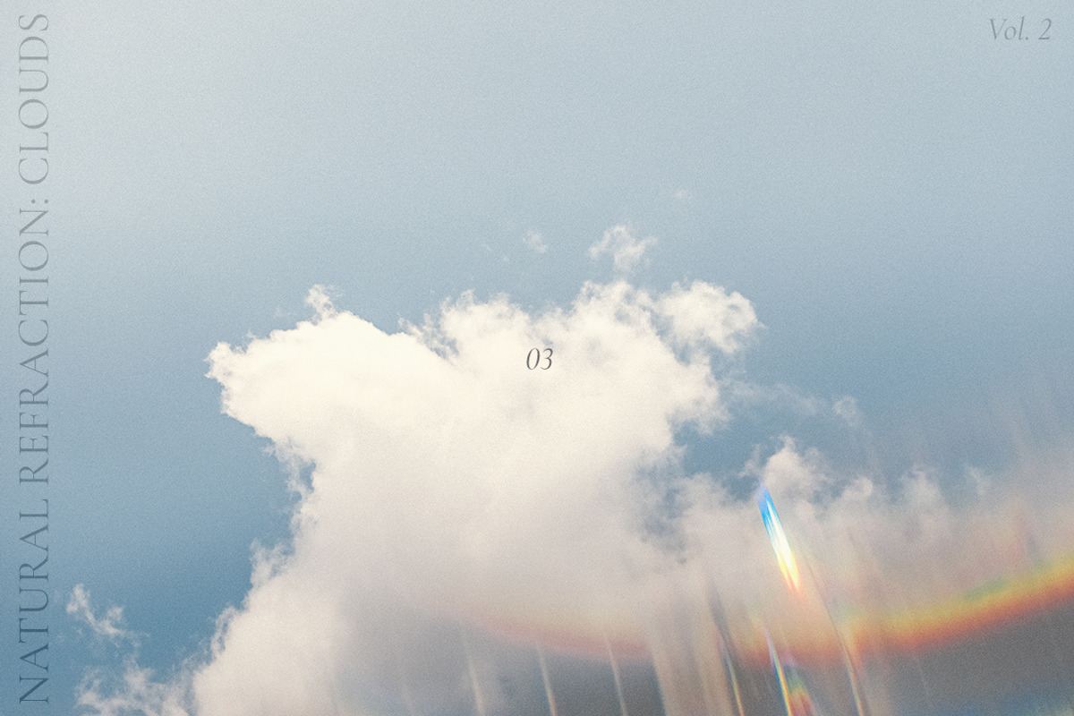Natural Refraction: Clouds Vol.2, an Abstract Photo by Melanie Helena