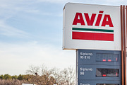 AVIA logo on its gas service station, a Transportation Photo by ...