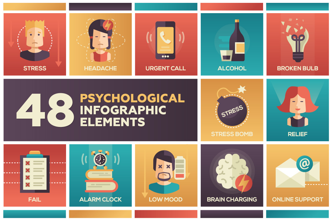 48 Psycho Icons Bundle, an Outline Icon by Boyko Pictures