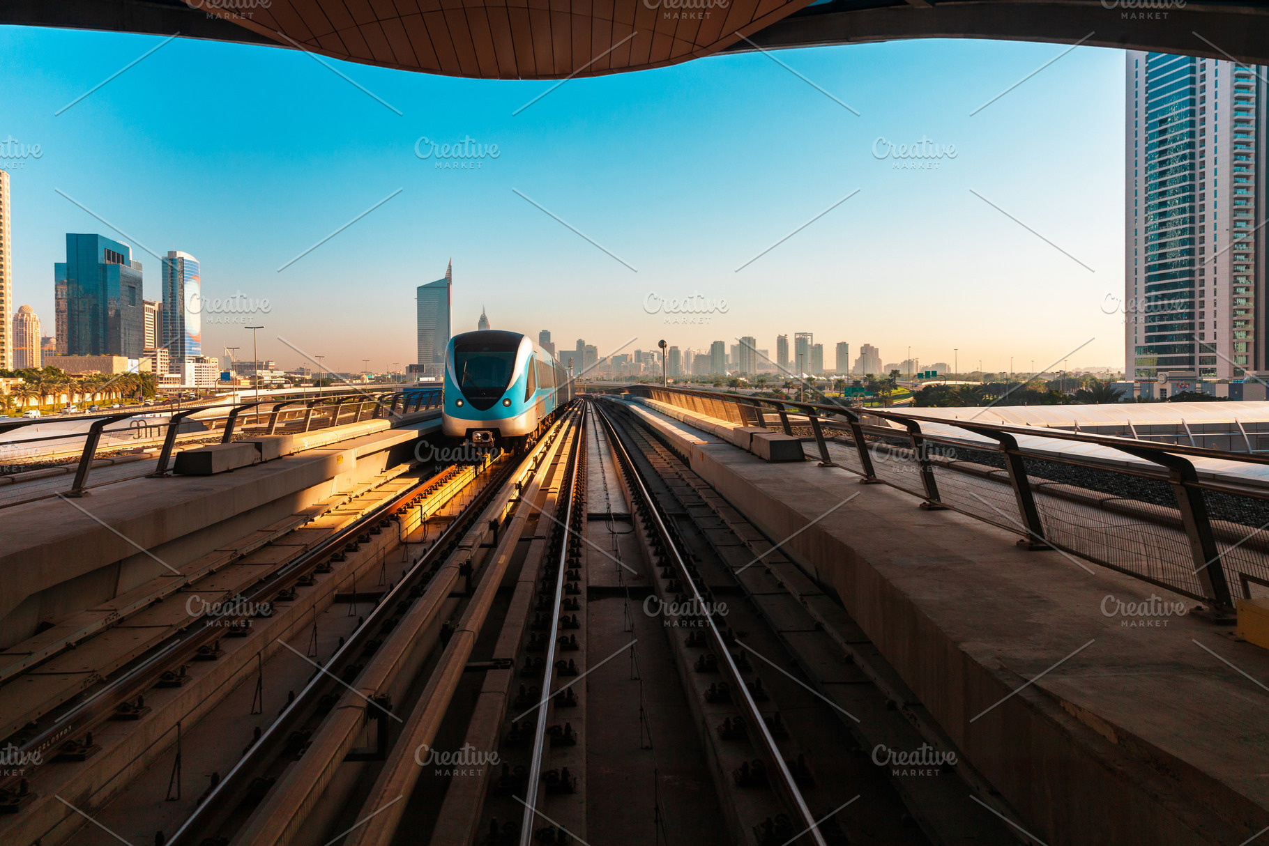 Dubai metro, UAE, an Architecture Photo by Travel Photography ...