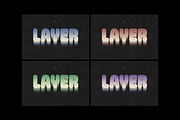 Layered Text Effect, a Layer Style Add-On by Design Squad