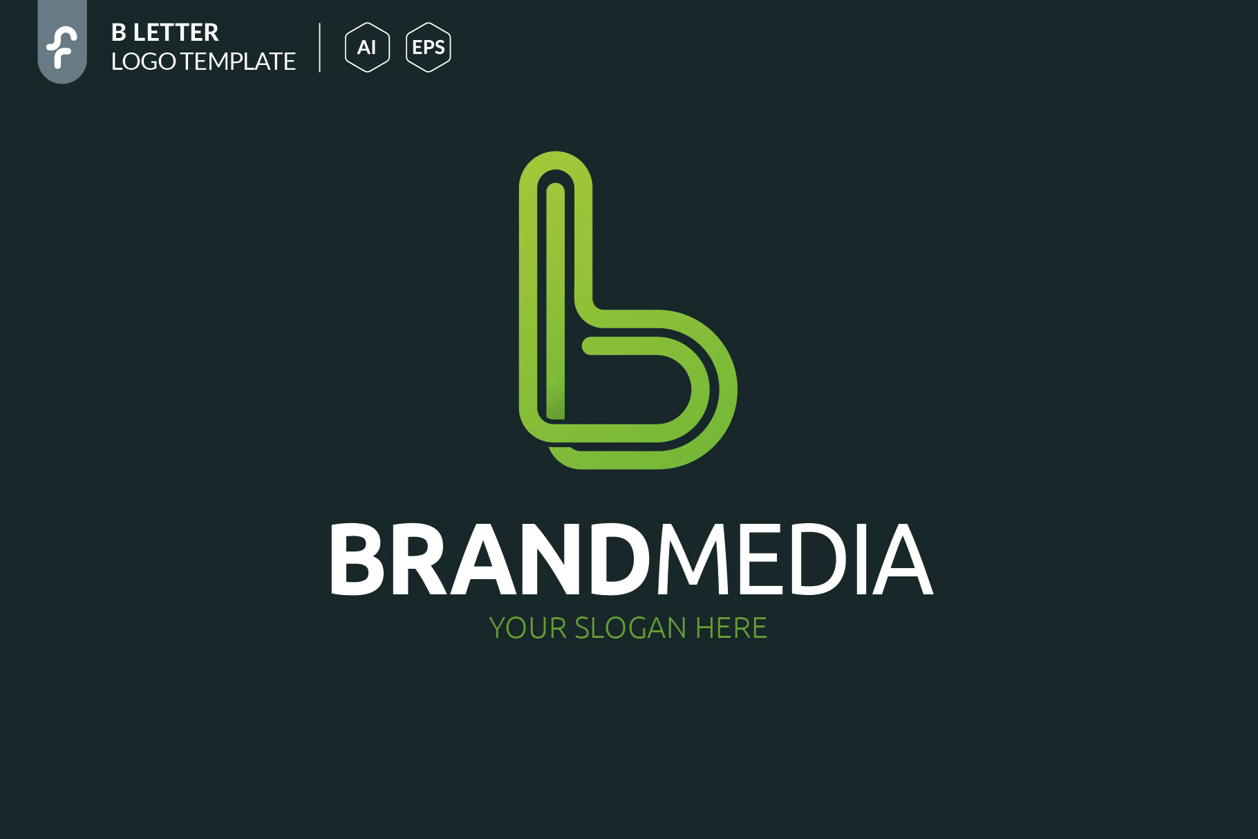 Brand Media Logo, a Branding & Logo Template by ft.studio